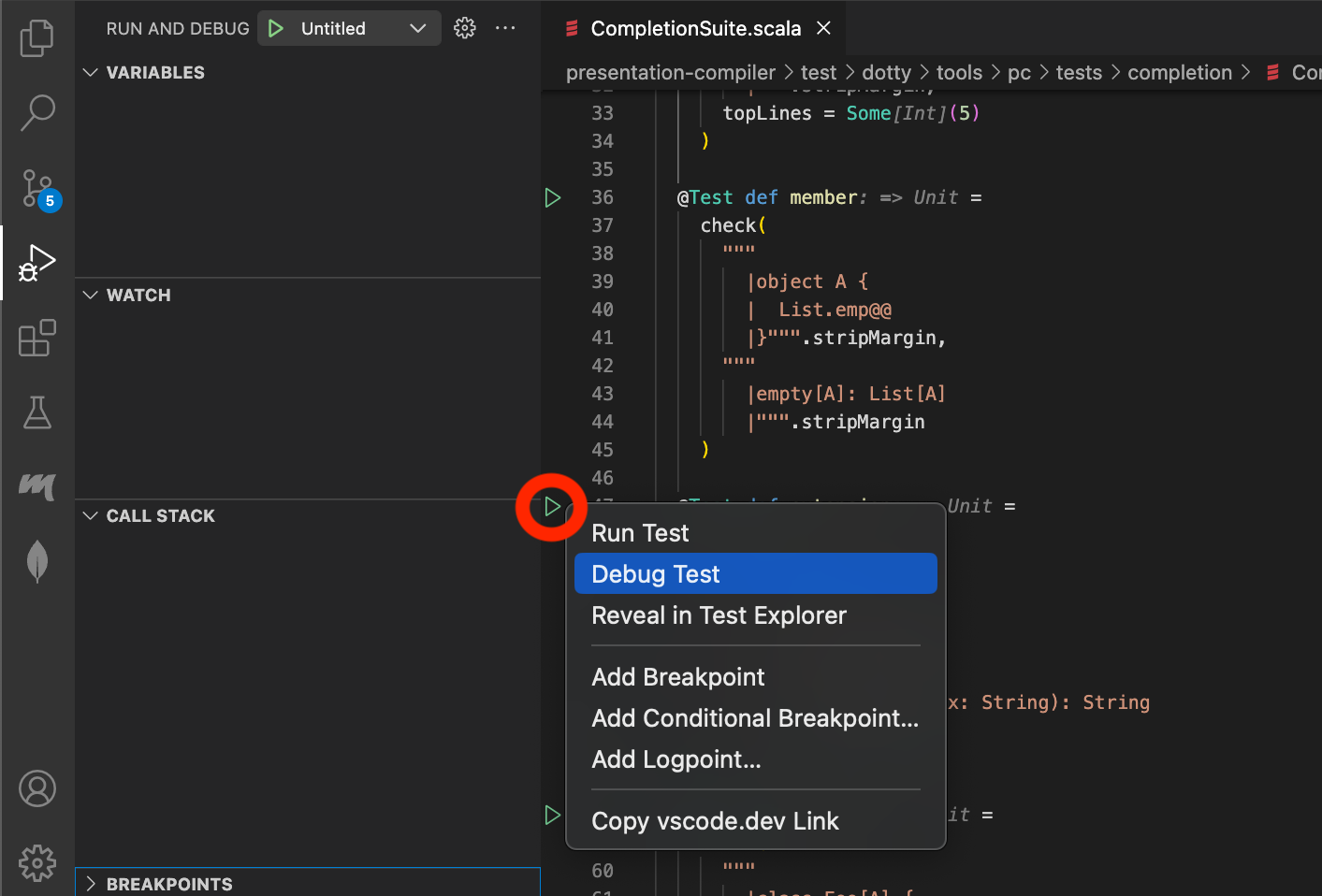 Debugging with your IDE